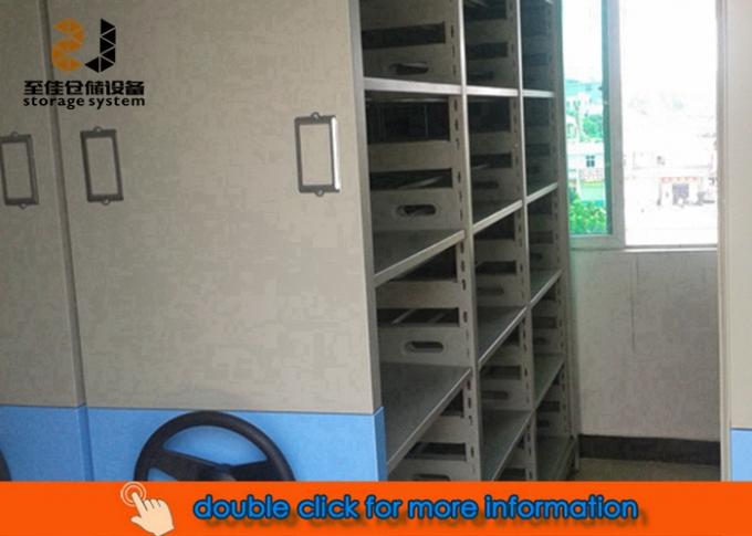 Easy Assemble Moving File Cabinets Shelf System Customized Rolling ...