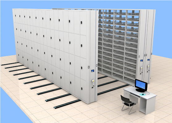 Steel Rolling High Density File Storage Systems For Library / School ...