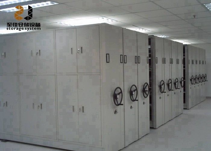 Conventional Moving File Cabinets Shelf System 6 Layers Movable ...