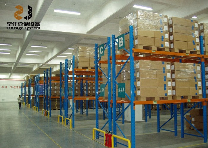 Multi Level Light Duty Storage Rack Galvanized Steel Industrial Storage ...