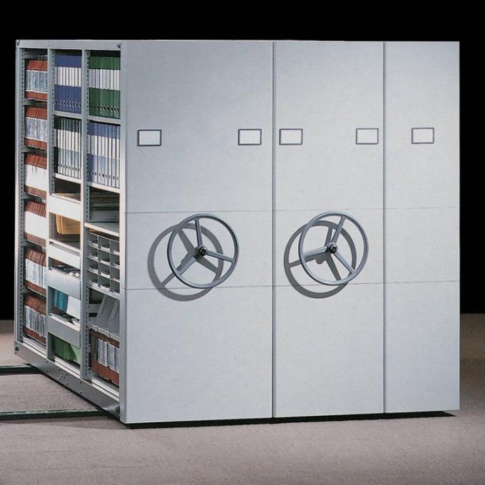 Library / Office Moving File Cabinets Shelf System Corrosion Protection