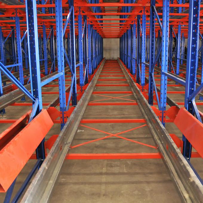 Stainless Steel Shuttle Pallet Racking System Drive In Rack With ...